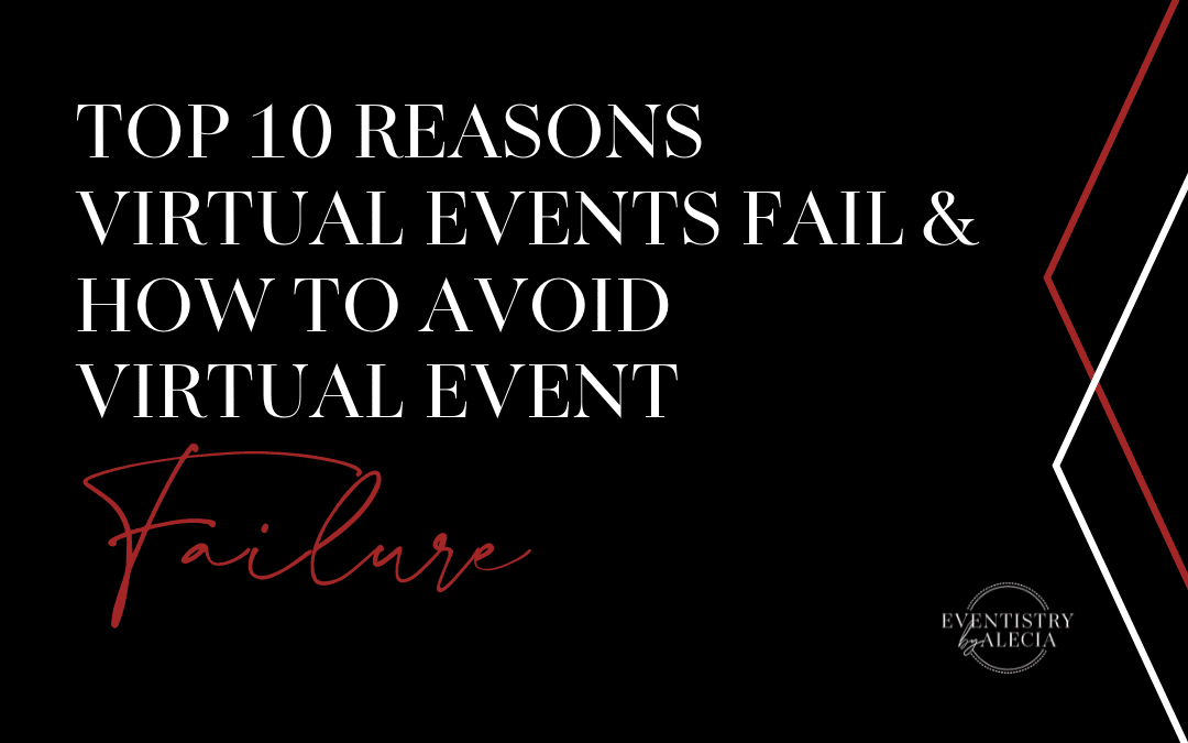 Reasons Virtual Events Fail & How to Avoid Virtual Event Failure